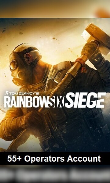 Tom Clancy's Rainbow Six Siege Account with 55+ Operators (PC ...