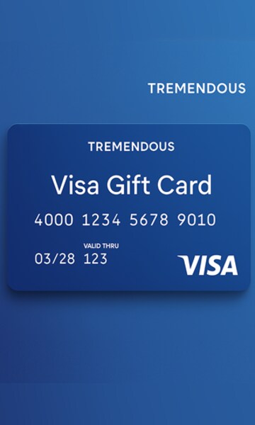¡Comprar Tremendous Visa Gift Card 19 USD - GLOBAL - Barato - G2A.COM!