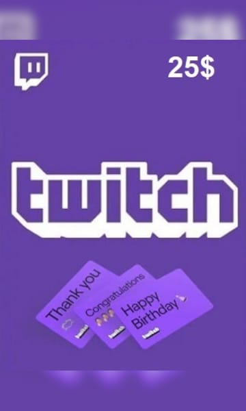 Buy Twitch Gift Card 25 USD - twitch Key - UNITED STATES - Cheap - G2A.COM!