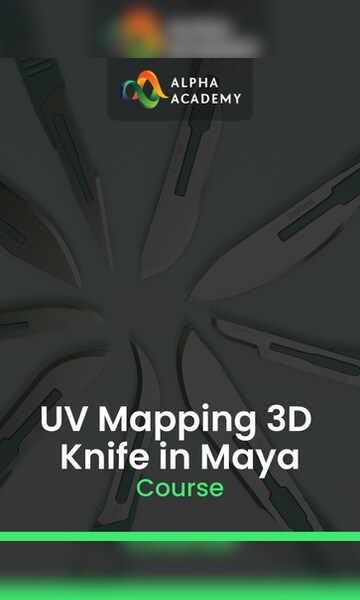 UV Mapping 3D Knife in Maya - Alpha Academy Schlüssel - GLOBAL kaufen ...