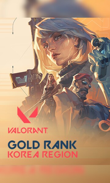 Acheter Valorant Account GOLD Rank South Korea Server (PC) - Valorant ...