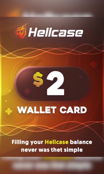 Hellcase Wallet Card 2$ Code - Buy cheaper