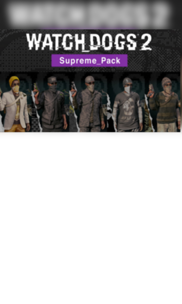 Watch Dogs 2 Supreme Pack 🥇 Best Prices | G2A.COM