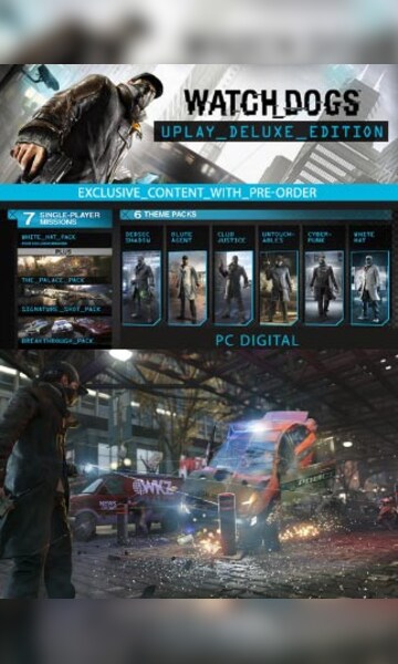 Acquista Watch Dogs Deluxe Edition Exclusive Content Ubisoft Connect ...
