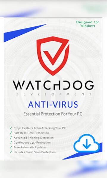 ¡Comprar Watchdog Anti-Virus (3 PC, 1 año) - Clave - GLOBAL - Barato ...