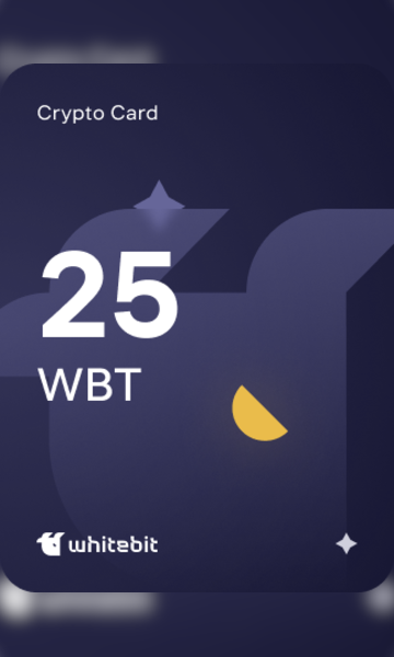 ¡Comprar WhiteBIT Voucher 25 WBT - WhiteBIT Clave - GLOBAL - Barato - G2A.COM!