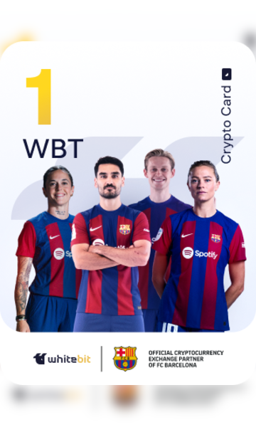 Compra WhiteBIT Voucher | FC Barcelona Edition 1 WBT - WhiteBIT Chiave ...