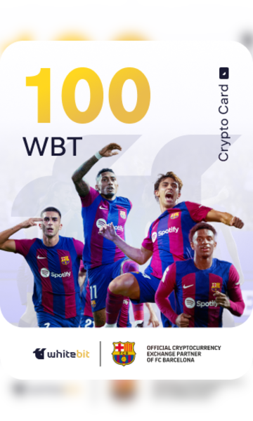 Buy WhiteBIT Voucher | FC Barcelona Edition 100 WBT - WhiteBIT Key ...