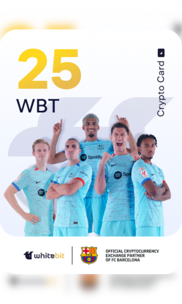 Compra WhiteBIT Voucher | FC Barcelona Edition 25 WBT - WhiteBIT Chiave ...