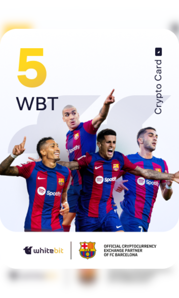 Buy WhiteBIT Voucher | FC Barcelona Edition 5 WBT - WhiteBIT Key ...