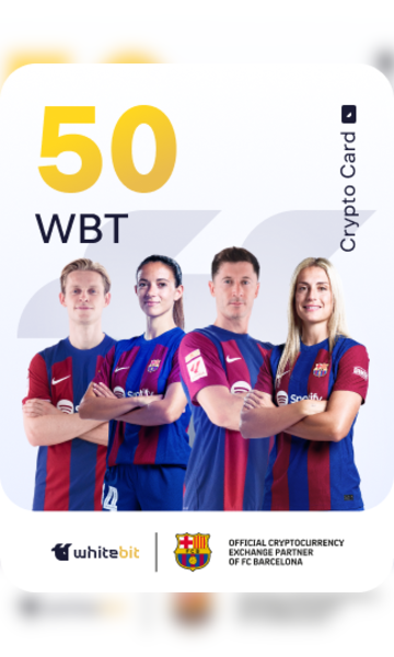 WhiteBIT Voucher | FC Barcelona Edition 50 WBT - WhiteBIT Schlüssel ...