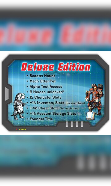 Acheter Wild Buster: Heroes of Titan - MMO-ARPG Deluxe Founder Edition ...