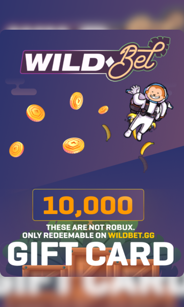 ¡Comprar WildBet Balance Gift Card 10000 Tokens - Wild Bet Clave ...