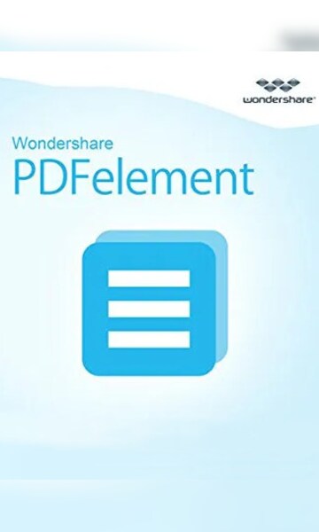 Buy Wondershare PDFelement (1 PC, 1 Year) - Wondershare Key - GLOBAL ...