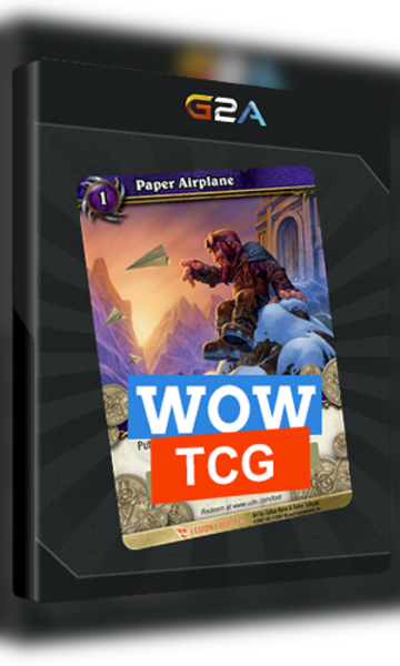 World Of Warcraft - Paper Airplane TCG Loot Code 🥇 Mejores ofertas y ...