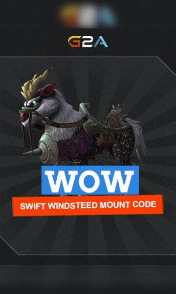 Kaufe World of Warcraft Swift Windsteed Mount Key Blizzard NORDAMERIKA ...