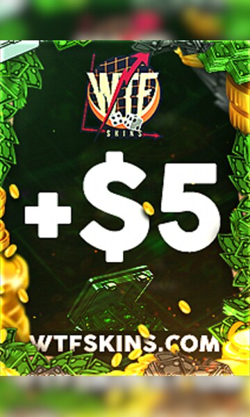 Buy 5$ WTFSkins Code - Instant Online Delivery