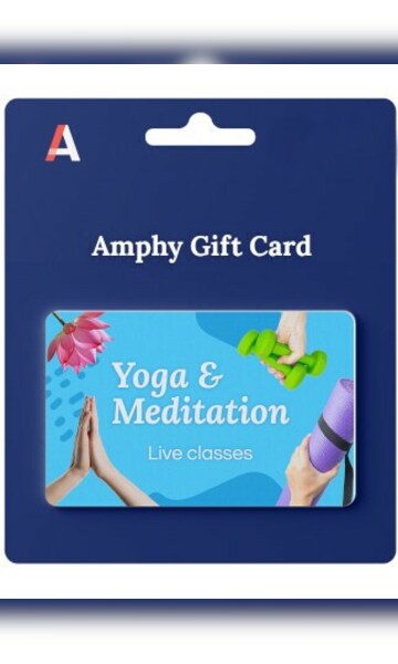 Buy Yoga and Meditation Online Classes Gift Card 10 USD - Amphy Key ...