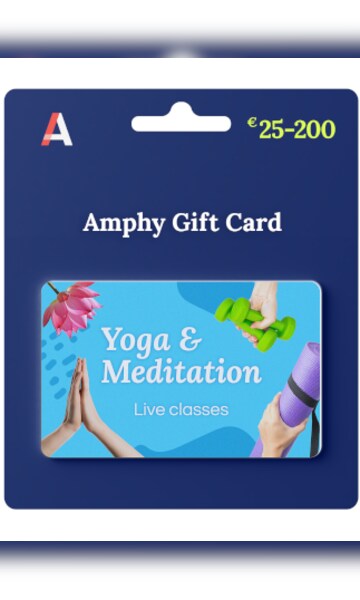 ¡Comprar Yoga and Meditation Online Classes Gift Card 75 EUR - Amphy ...