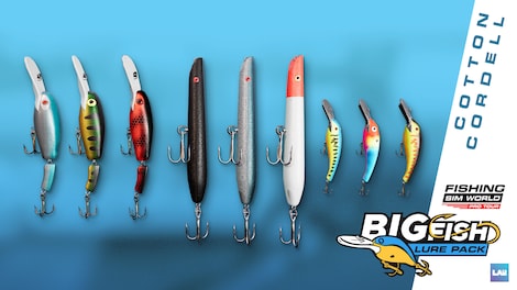 Kup Fishing Sim World: Pro Tour - Big Fish Lure Pack (PC) - Steam Gift ...