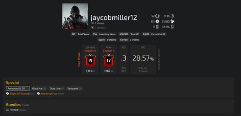 Tom Clancy's Rainbow Six Siege Account 50 Operators + 121 Total Skins ...