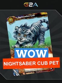 Compre World Of Warcraft Nightsaber Cub TCG Loot Code - Barato - G2A.COM!