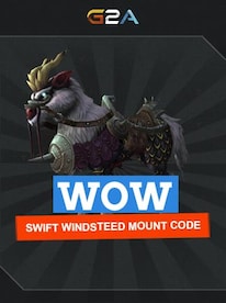 Buy World of Warcraft Swift Windsteed Mount Key Blizzard NORTH AMERICA ...