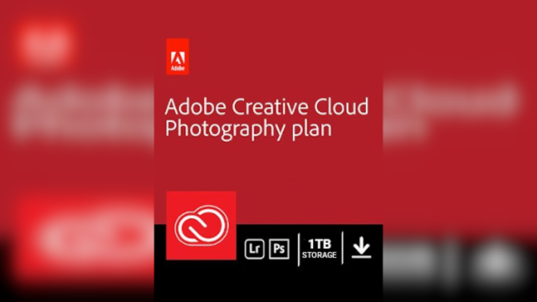 ¡Comprar Adobe Creative Cloud Photography Plan Subscription (1 año, 1 ...