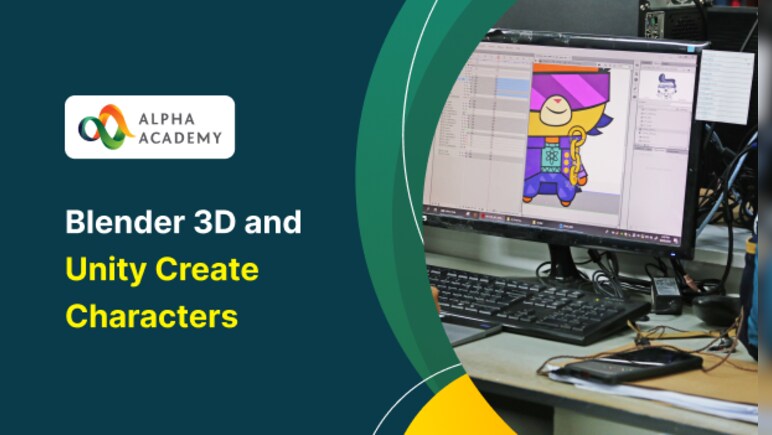¡Comprar Blender 3D and Unity Create Characters - Alpha Academy ...