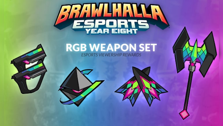 Brawlhalla - RGB Weapons Skins - Brawlhalla Schlüssel - GLOBAL kaufen ...