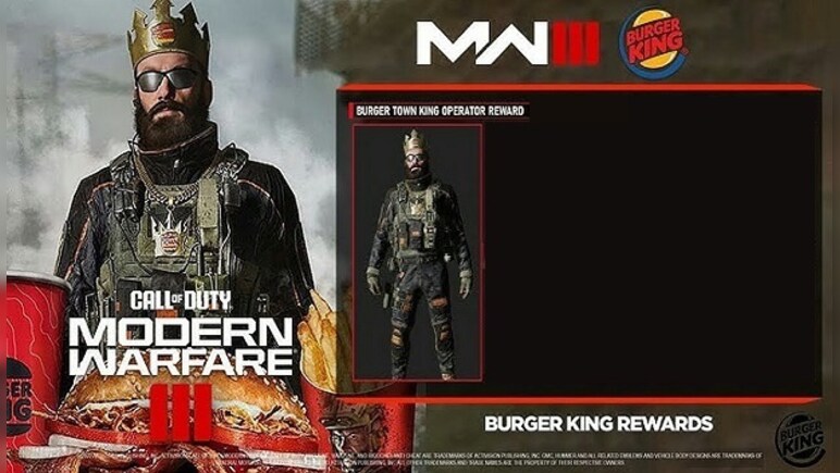 Cumpara Call of Duty: Modern Warfare III - Burger King Operator Skin ...