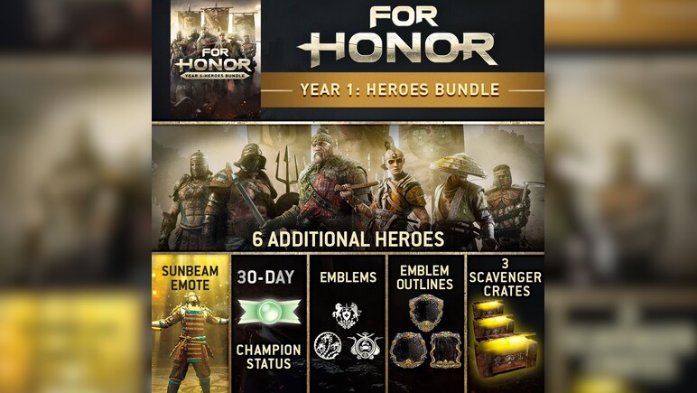 Compra For Honor - Year 1 : Heroes Bundle (Xbox Series X/S) - Xbox Live ...