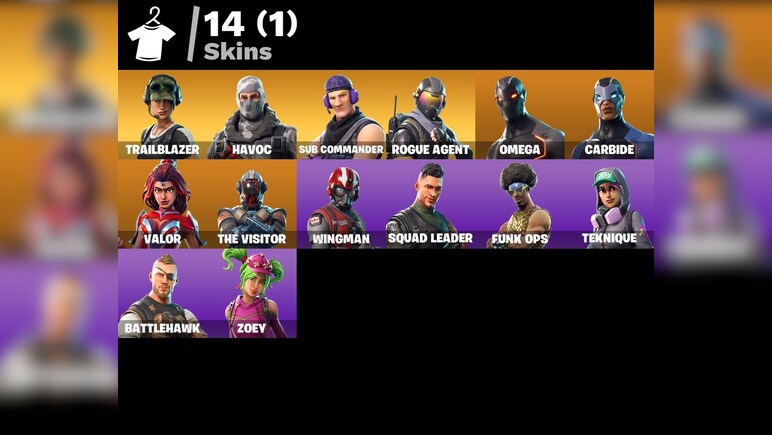 ¡Comprar Fortnite 14 Skins (PSN, Xbox, Nintendo Switch, PC, Mobile ...