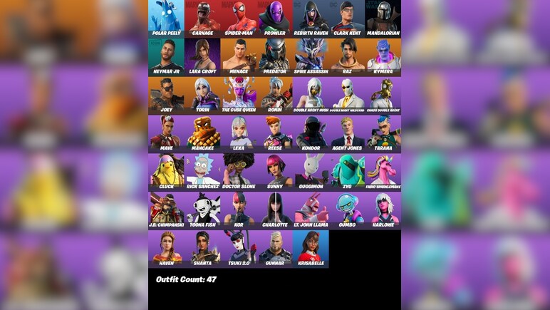 ¡Comprar Fortnite 47 Skins (PSN, Xbox, Nintendo Switch, PC, Mobile ...