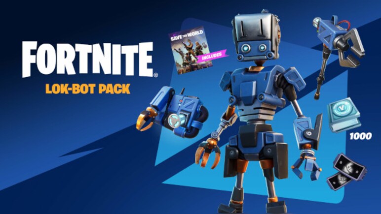 Compra Fortnite - Lok-Bot Pack + 1000 V-Bucks (Xbox Series X/S) - Xbox ...