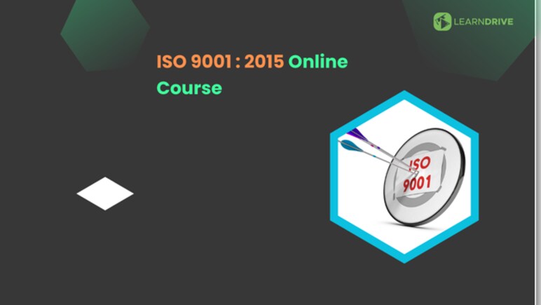 Kup ISO 9001:2015 Online Course - LearnDrive Klucz - GLOBALNY - Tanio - G2A.COM