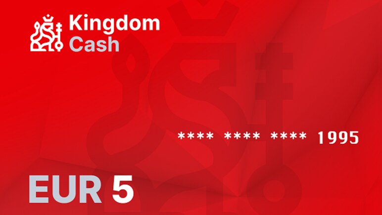 Buy KingdomCash Voucher 5 EUR - Kingdom Bank Key - GLOBAL Online | G2A.COM