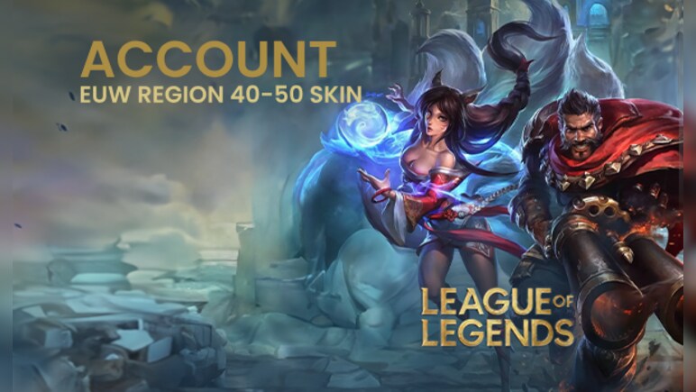 ¡Comprar League of Legends Account 40-50 Skins EUW server (PC) - League of Legends Account ...