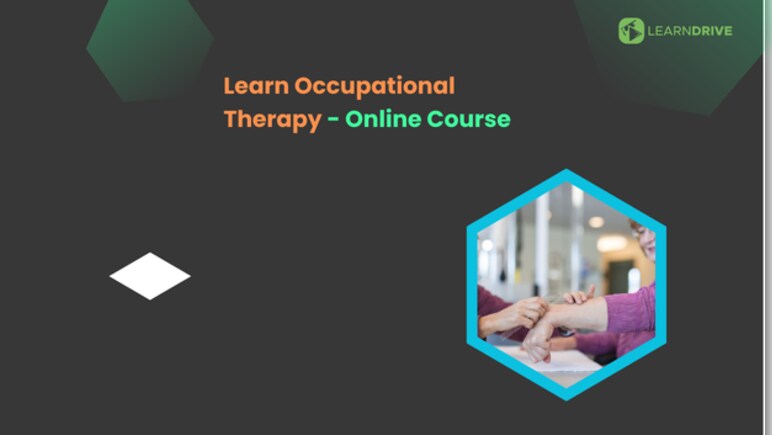 ¡Comprar Learn Occupational Therapy Online Course - LearnDrive Clave ...