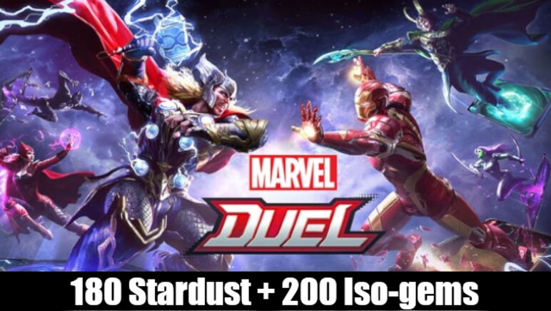 Koop Marvel Duel 180 Stardust + 200 Iso-gems - GLOBAL - Goedkoop - G2A.COM!