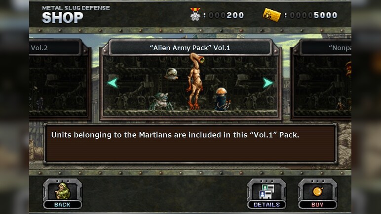 ¡Comprar METAL SLUG DEFENSE - “Alien Army Pack” Vol.1 Steam Regalo ...