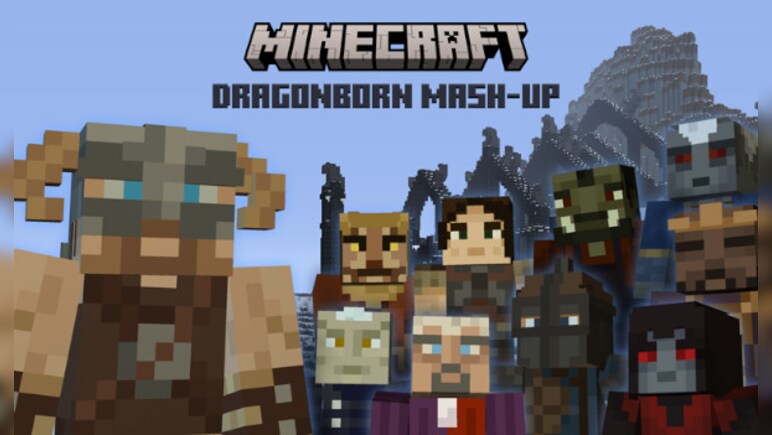 Buy Minecraft Dragonborn Mash-up (Xbox One) - Xbox Live Key - UNITED ...