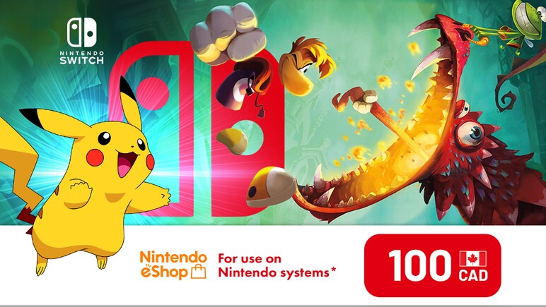 ¡Comprar Nintendo eShop Card 100 CAD - Nintendo eShop Clave - CANADÁ ...