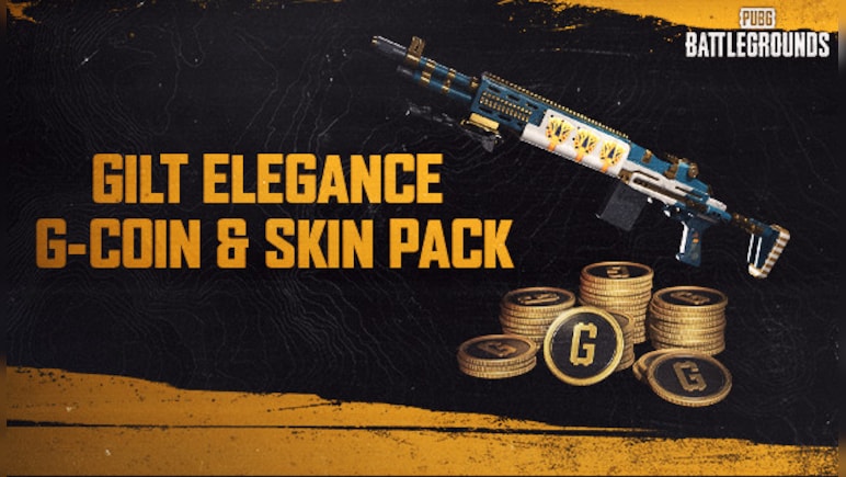 Buy PUBG Gilt Elegance-1,050 G-Coin Skin Pack (PC) - Steam Key - GLOBAL ...