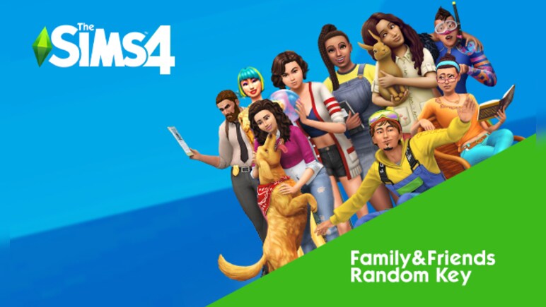 Acheter The Sims 4 Family & Friends Random 1 Key (PC) - EA App Clé ...