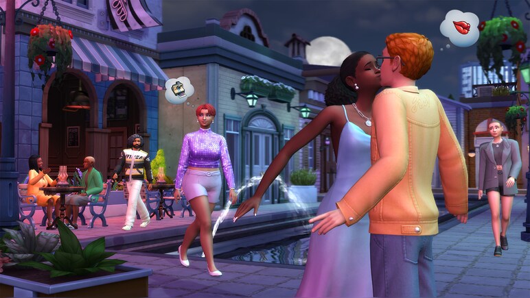 Buy The Sims 4 Moonlight Chic Kit (PC) - Steam Gift - GLOBAL - Cheap ...