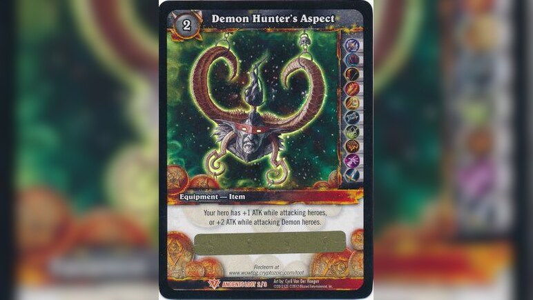 Compra World of Warcraft Demon Hunter's Aspect TCG Loot Code ...