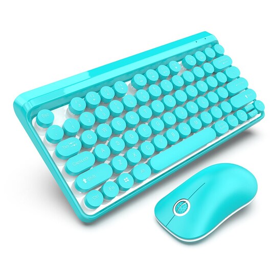 Kup Fully wireless waterproof keyboard+mouse set 2.4G sensitive Punk ...