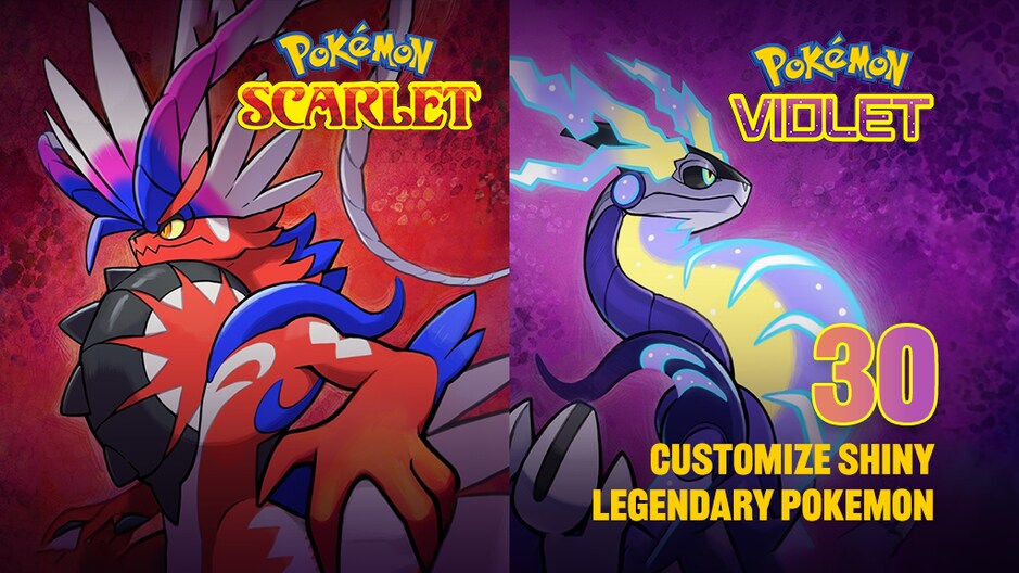 ¡Comprar Pokémon Scarlet/Violet Customize Shiny Legendary Pokemon x30 ...
