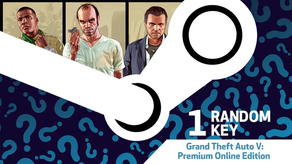 Buy Try To Get Grand Theft Auto V: Premium Online Edition - Random 1 Key (PC) - Steam Key ...